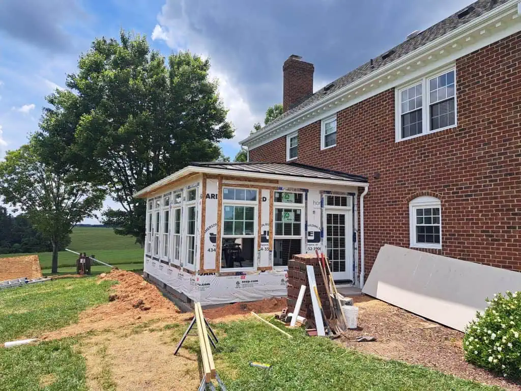 Appomattox Home Addition for Sunroom | Milton